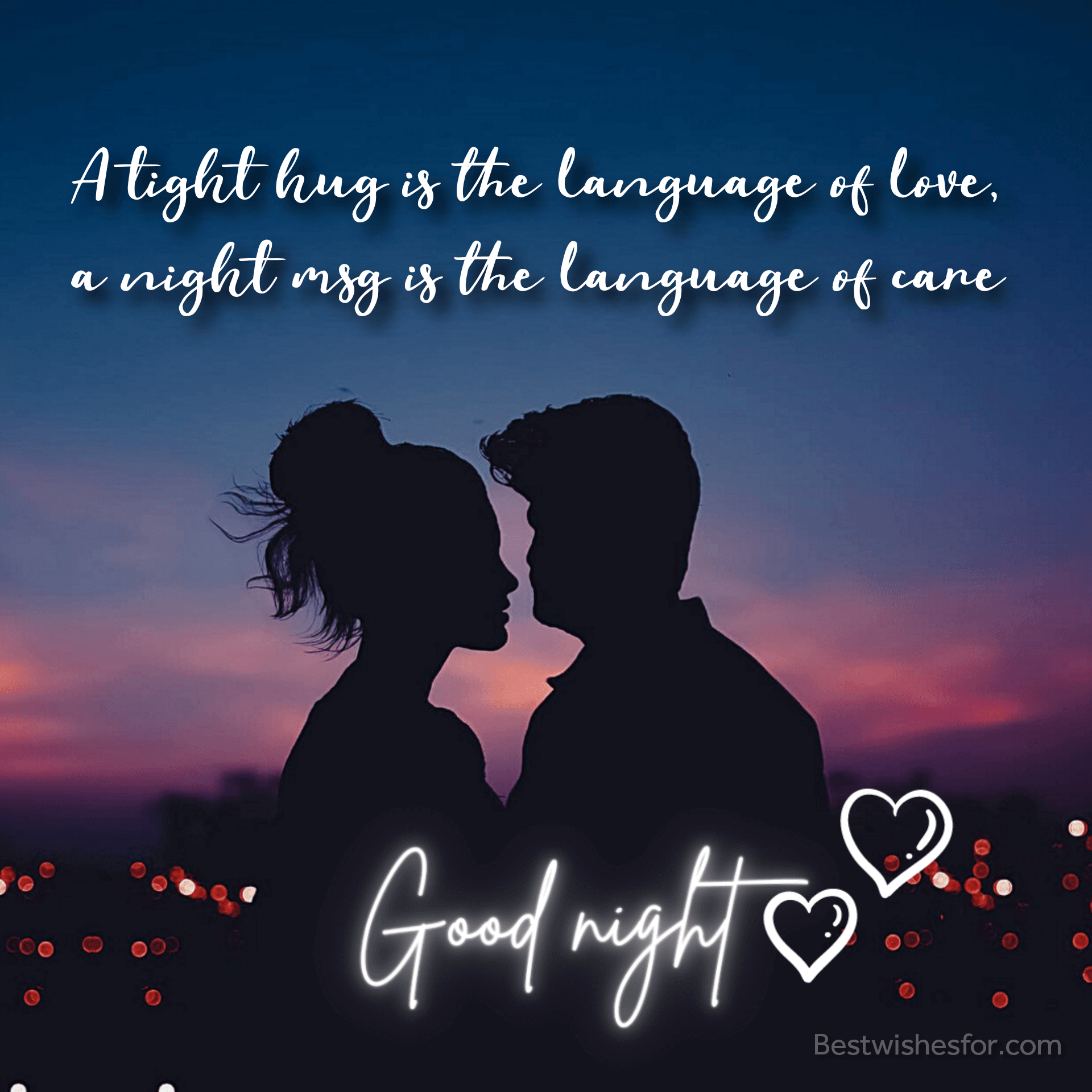 Good Night Text, Msg For Her | Best Wishes