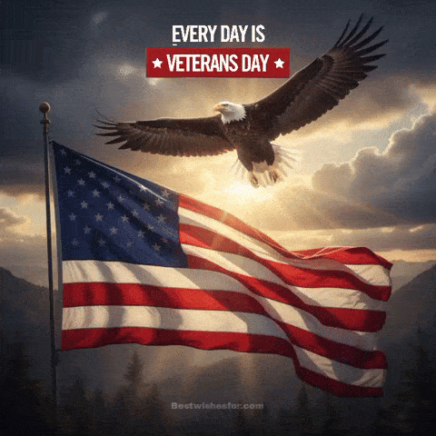 Happy Veterans Day Gifs 2025 Images Wishes