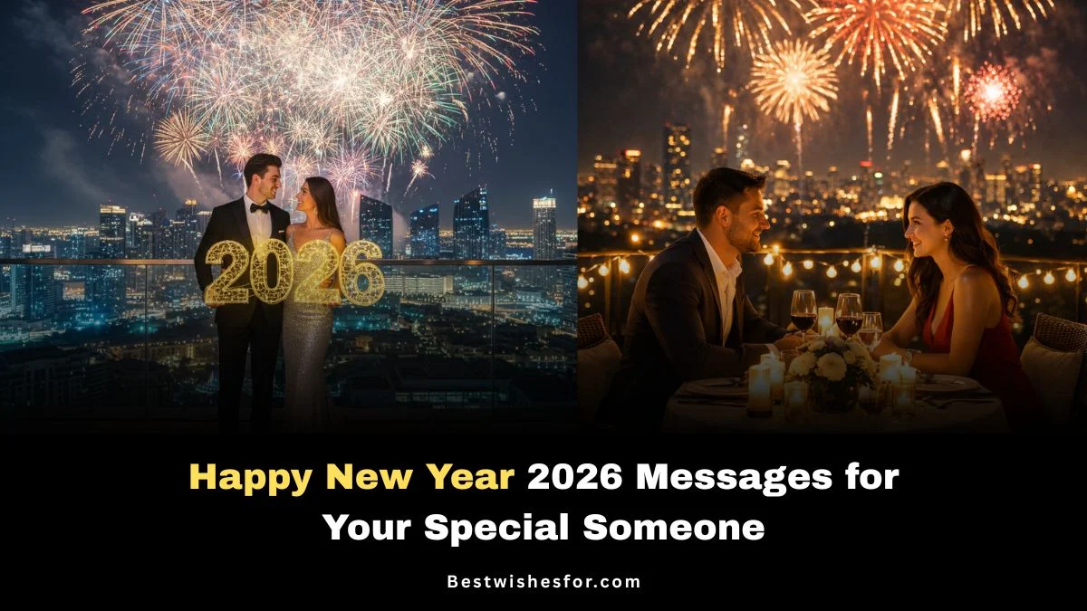 Happy New Year Messages for Special Someone 2026