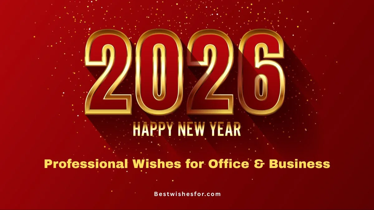 Professional New Year Wishes, Quotes 2026