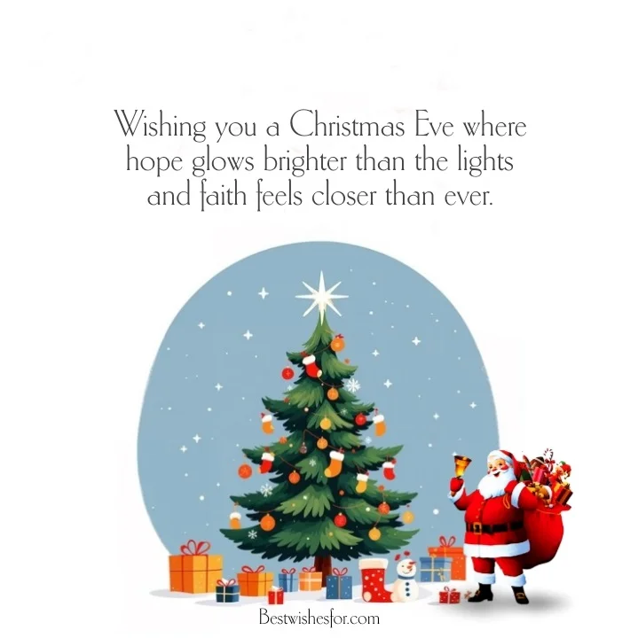 Christmas Eve Wishes 2025 | Merry Xmas in Advance
